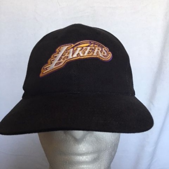 adidas | Accessories | Lalos Angeles Lakers Adidas Nba Adjustable Hat ...